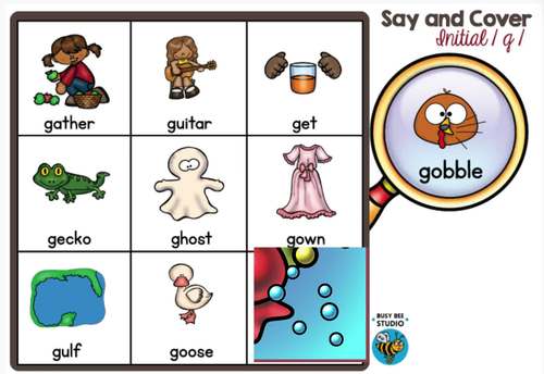 Christmas Articulation Boom Cards Games for Speech Therapy | Sound G