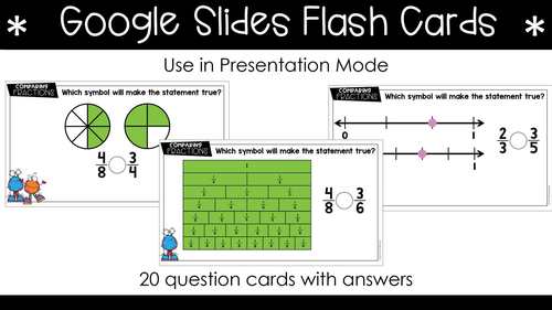 Comparing Fractions Digital Mini Bundle by Hooty's Homeroom | TpT