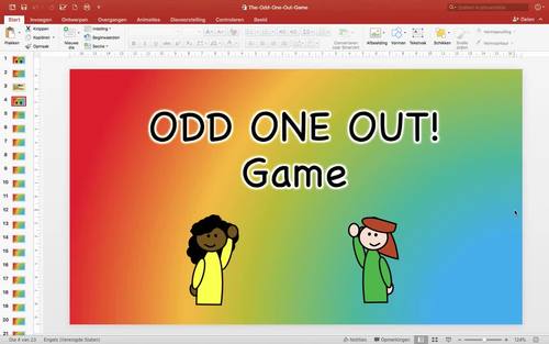 Odd One Out Words by The ESL Educator | TPT