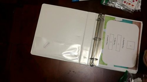 Interactive Learning Binder (Special Needs, Kindergarten, First Grade)