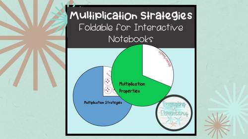 Multiplication Strategies - Wheel Graphic Organizer by Engaging in ...