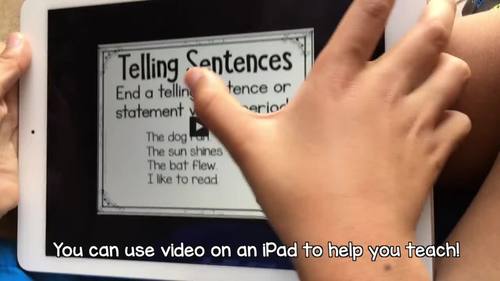 Kindergarten Grammar Practice Bundle Google Classroom Distance Learning ...