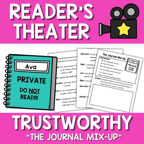 Trustworthiness Readers Theater | Trustworthy SEL Social Emotional ...
