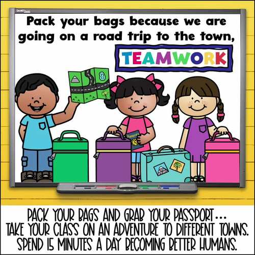 Social Emotional Learning, Teamwork SEL K-2 Curriculum by First Grade Roars