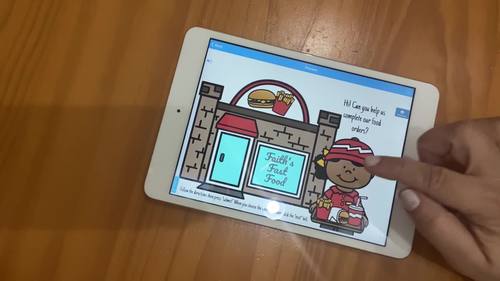 Fast Food Following Direction Fun! (2-steps) - BOOM Cards- Distance ...