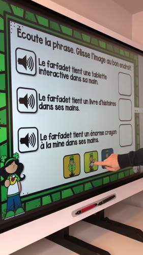 FRENCH St-Patrick's day AUDIO games - Atelier TNI - 60 Phrases AUDIO - MARS