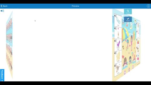 Summer Seek `N Speak Articulation Boom Cards™ by Frugally Speaking SLP