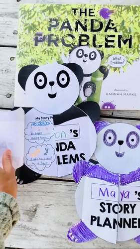 The Panda Problem ELA Narrative Writing Craft: Story Planner Plot ...