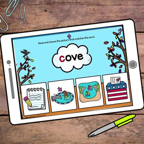 CVCe Words with Long Vowel O Match Listen Sort and Spell CVCe Words ...
