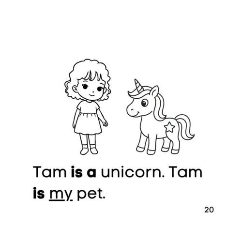 OG Phonics Decodable Reader: My Pet Unicorn, CVC/CCVC, ss/ff/ll/zz ...