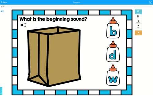 Beginning Sound Boom Cards for Kindergarten by Krafty In Kinder Shop