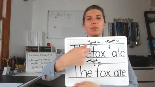 P is for Print Class | Lesson 19 Fun Sentence Pangrams Worksheets