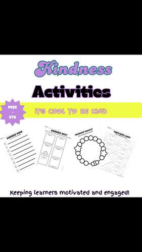 Kindness Activities Mega Pack | SEL, Writing, Crafts & More! | TPT