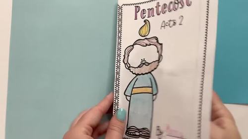 Pentecost Booklet // Printable book about Pentecost + Birth of the Church