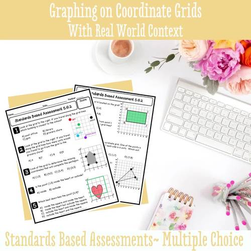 5th Grade Geometry Math Test Bundle - For Google Classroom Distance ...