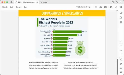 ESL Upper Intermediate Lesson: Practise Comparatives & Superlatives ...