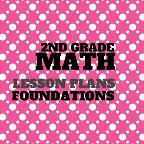 2nd Grade Lesson Plans Foundations of Number 2.2A 2.2B 2.2C 2.2D 2.2E 2.2F