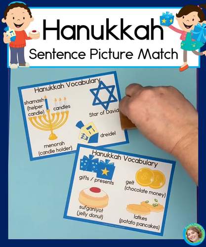 Hanukkah Reading Comprehension and Writing Center | Sight Word Rich ...
