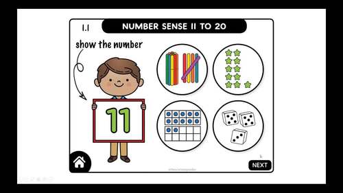 Numbers 11-20 | 9 Interactive Centers - Distance Learning for Google ...