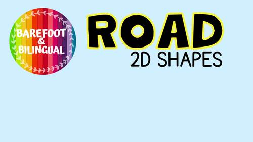 2D Shape Road Clipart - Transportation Clip Art | TPT