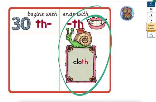 FALL BOOM CARDS 2ND GRADE CONSONANT DIGRAPH BEGINNING AND FINAL TH WORD ...