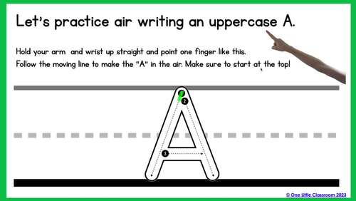 Alphabet Letter A Vocabulary Slides Beginning Sounds by One Little ...