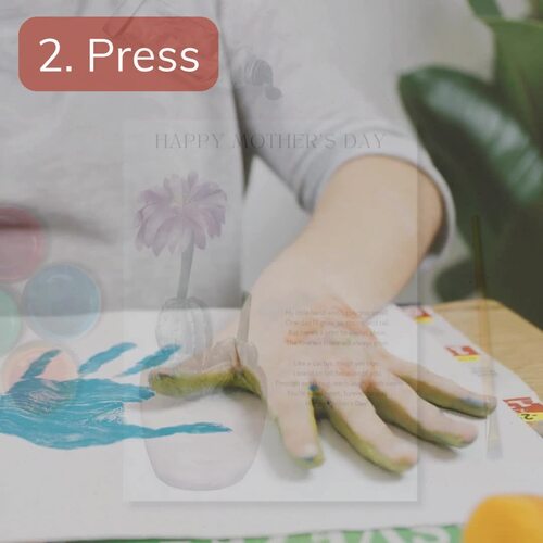 Mothers Day Handprint Poem Cactus Craft May Craftivity Plant Toddler ...