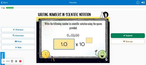 Chemistry BOOM™ Cards: Writing Numbers in Scientific Notation by ...
