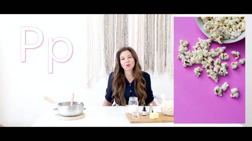 Alphabet Phonics Baking - Letter P by Phonics Inquiry with Ms Erin