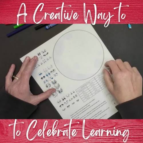 Moon Creative Writing or Biography Research Bubbleheads | TPT