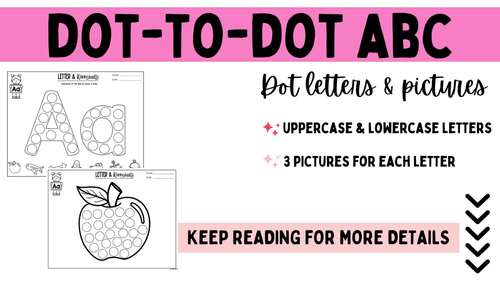 DO-A-DOT_ABC LETTER PACK by Kirk's Klassroom | TPT