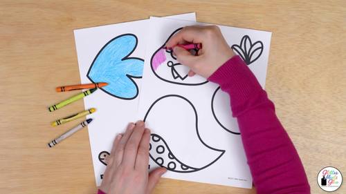 Build a Bird Craft, Template, and No Prep Spring Writing Activities for ...