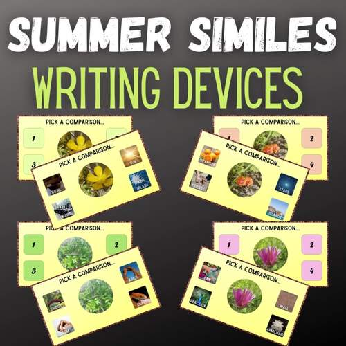 Summer Similes | Comparing Images | Writing Devices | PowerPoint ...