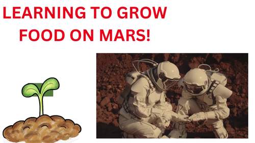 Mars Stem Challenge How to grow Sweet Potatoes in Space Middle School ...