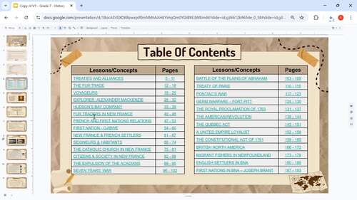 Grade 7 - New France and British North America - Ontario History ...
