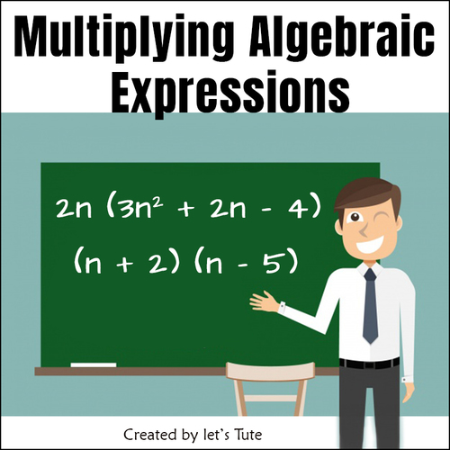 Mathematics Multiplying Algebraic Expressions (Algebra) by Letstute