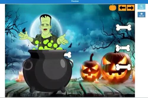 Frank Goes Pop! Open-Ended Halloween Game by All About Communication