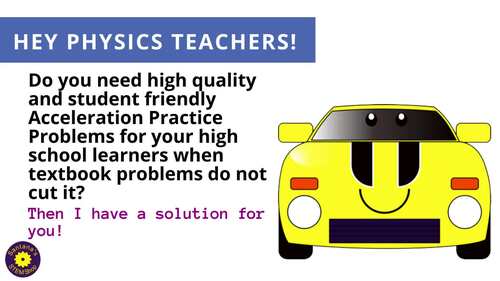 Acceleration Equation and Motion Graphs Worksheets for High School Physics
