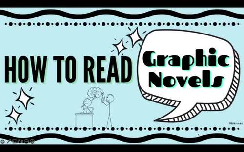 How to Read Graphic Novels Mini Lesson & Poster by RileyReadsYA | TPT