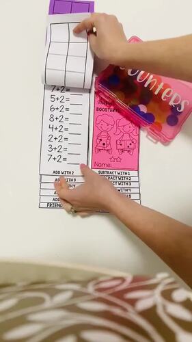 Addition and Subtraction to 10 Booster Flip Books BUNDLE by The Young ...