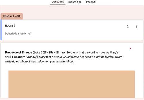 Seven Sorrows of Mary Escape Room by Pita and Nini's Bilingual Corner