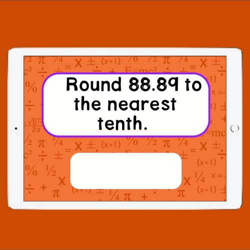 Rounding numbers and place value | Boom cards for Middle School Math