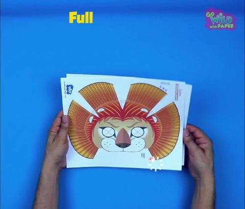 African Animal Masks BUNDLE | Craft Project by Go Wild with Paper