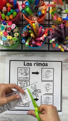 Rimas No Prep Rhyming in Spanish | TPT
