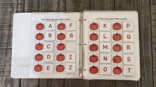 Toddler Learning Binder - OCTOBER - Fall Themed by Education Elation