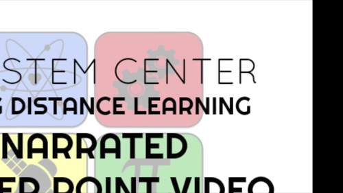 Energy Distance Learning Narrated Power Point Video by The STEM Center