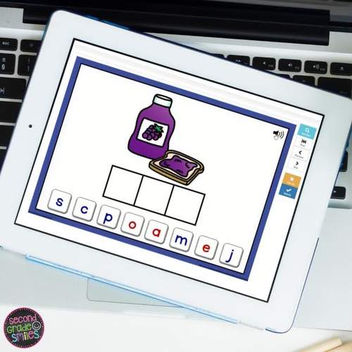 2nd Grade Word Work Boom Cards | Digital Spelling & Phonics | TpT