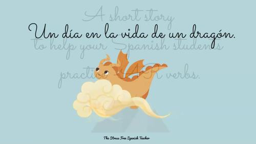 Dragon Spanish Story reading beginner Spanish with PRINTABLE MYSTERY ...