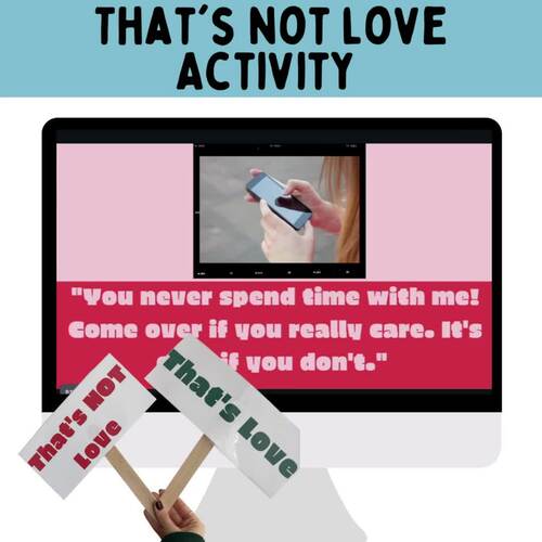 Healthy Relationships BUNDLE: Lesson, Roleplays, Station Activity!