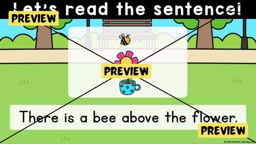 Prepositions for Google Slides™ Preposition of Place, Movement, and Time